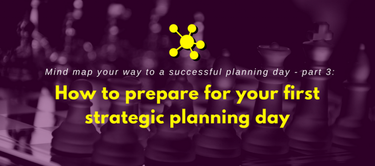 How to prepare for your first strategic planning day with mind mapping ...