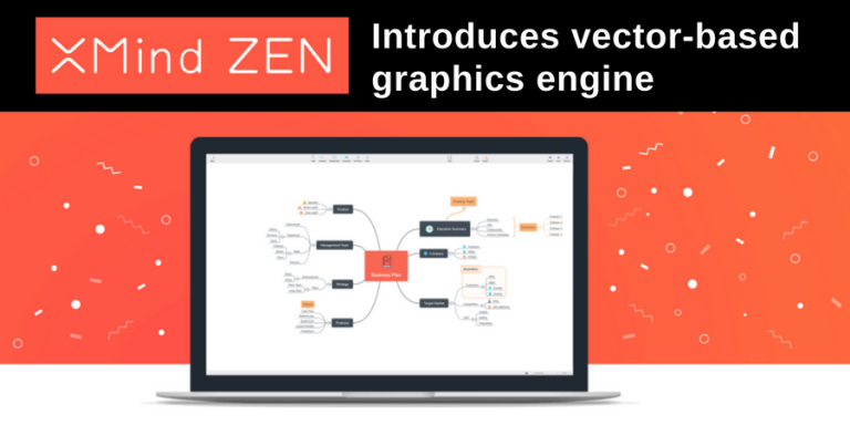 New Xmind ZEN mind mapping program debuts vector-based graphics engine