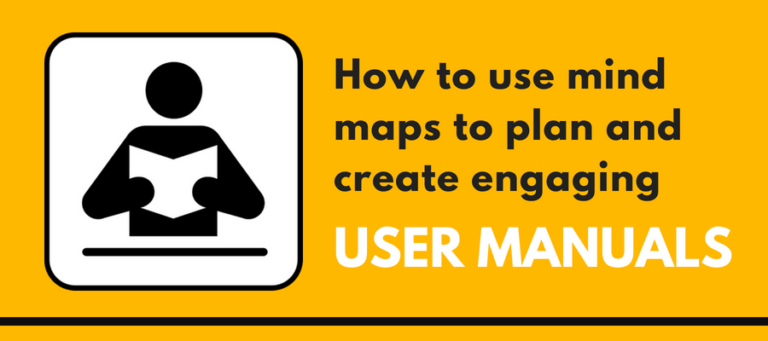 How to use mind maps to plan and create engaging user guides