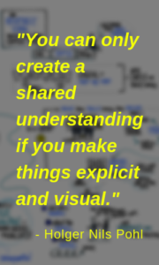 Visuals are critical to clarity and shared understanding: Holger Nils Pohl