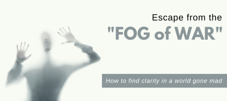 Escape from “the fog of war” - with mind mapping software