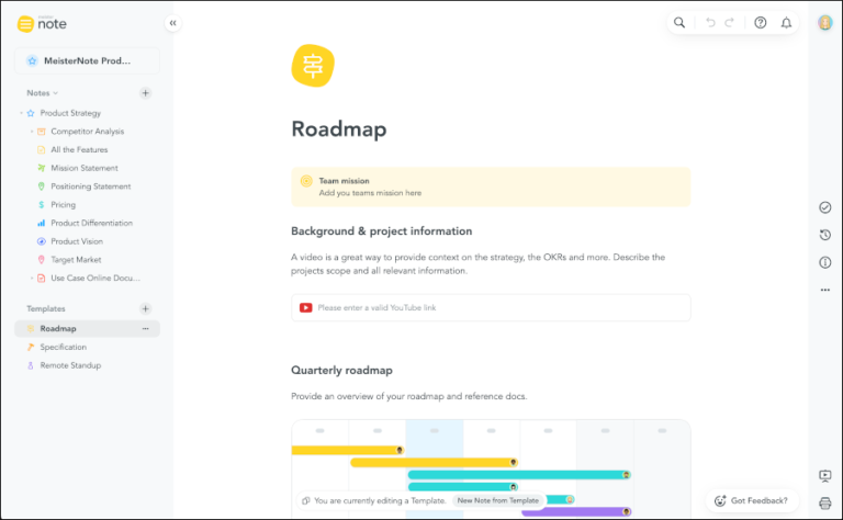 MeisterNote: Rethinking collaborative documentation