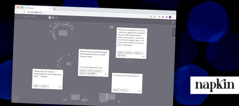 How Napkin inspires you to explore your ideas - visually