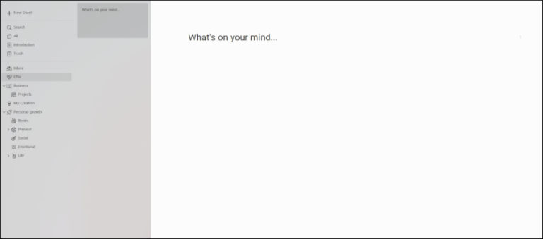 A closer look at Effie - a unique writing and mind mapping tool