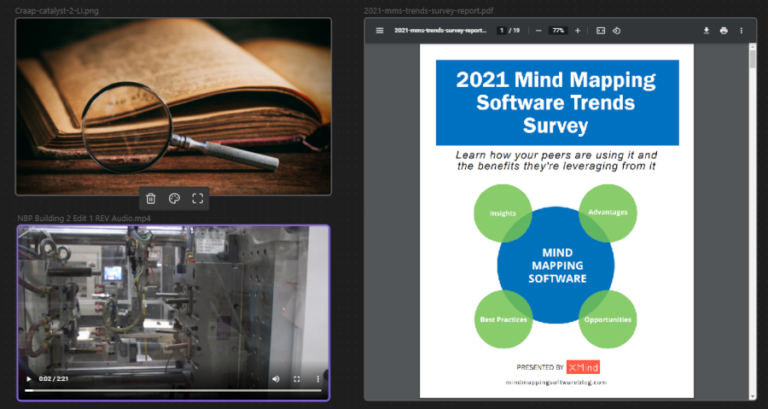 Obsidian's amazing new canvas