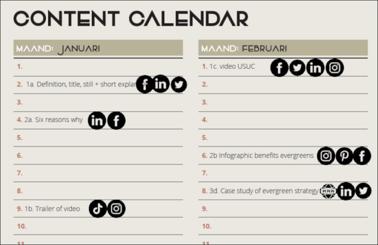 Turn 1 idea onto 25 or more with this clever "content tree"