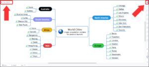 How can mind maps help you classify and prioritize information?